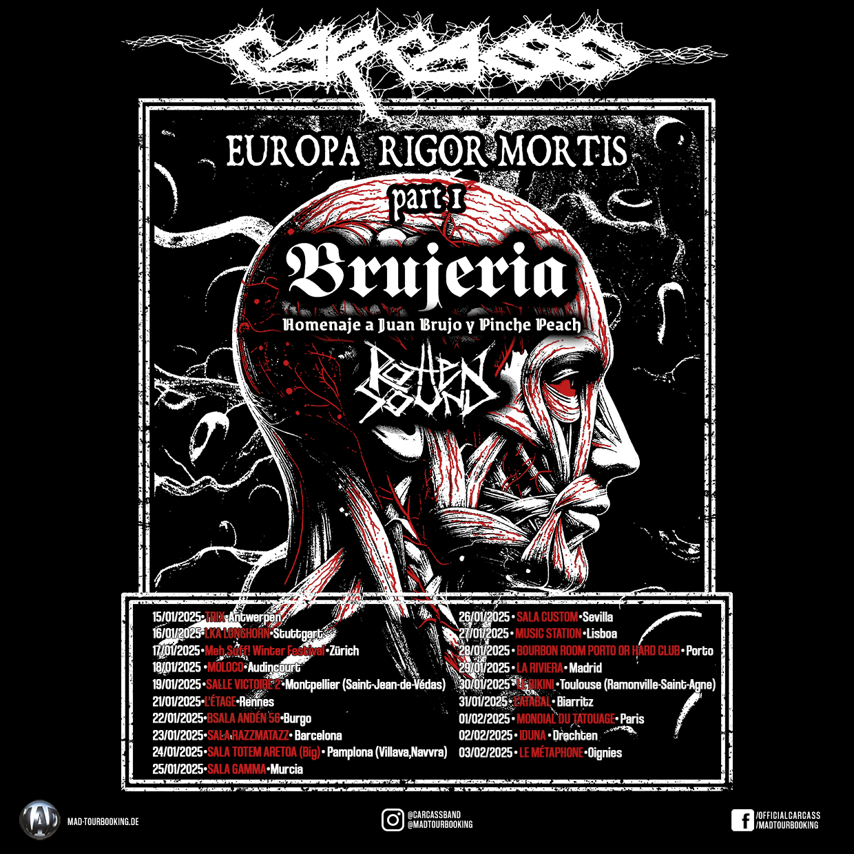 Carcass2025 – M.A.D. Tourbooking